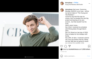 The Young and The Restless Spoilers: Donny Boaz OUT at Y&R - Chance ...