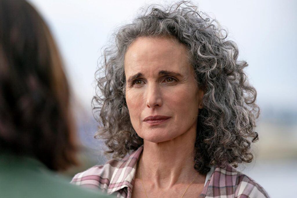 Hallmark’s Andie MacDowell Proudly Shows Off Silver Ringlets At The Way ...