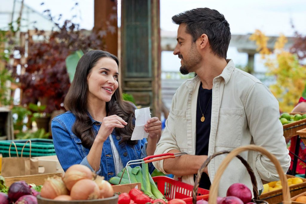 Tyler Hynes & Rhiannon Fish Star In A Picture Of Her On Hallmark Channel