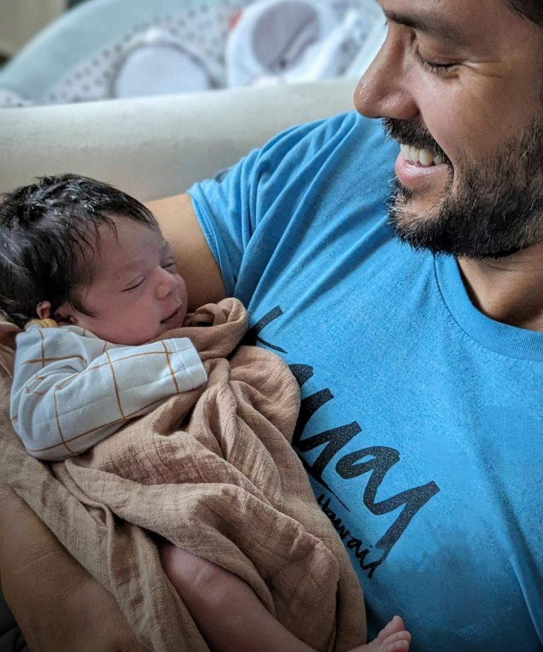 Hallmark Stars Marco Grazzini and Alvina August Welcome Baby Girl