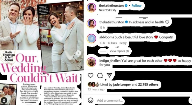 Katie Thurston, Bachelorette, Gets Emotional At Chemo Class